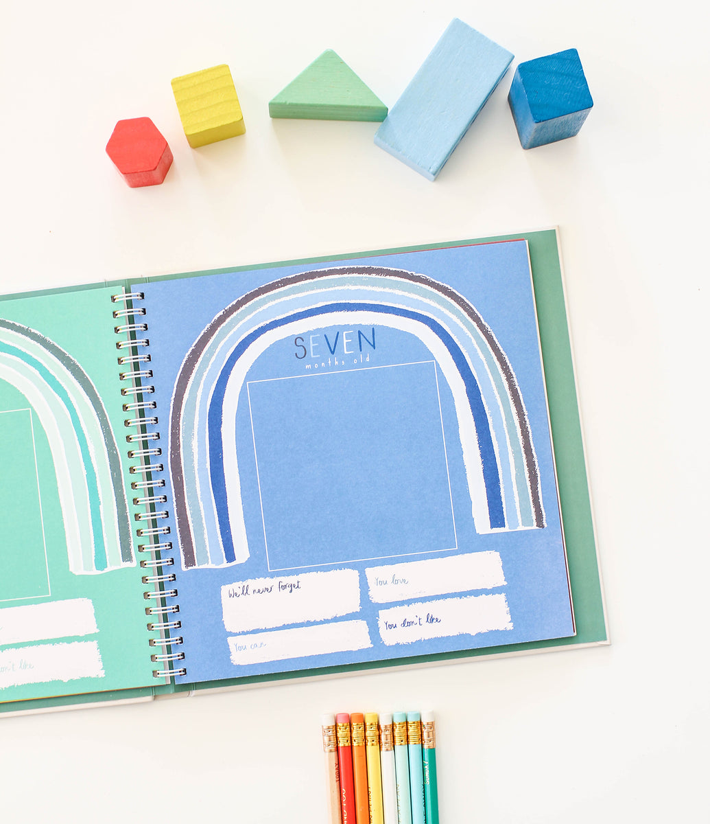 Little Rainbow Memory Book – Lucy Darling Wholesale